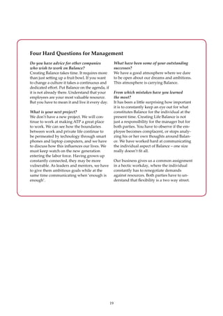 Copenhagen balance report - How Danish Work Design Creates Productivity ...