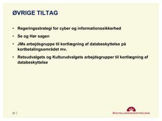 Cyber Security Conference - Informationssikkerhed og tryghed i digitalisering, v/ Kontorchef ...