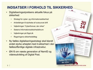 Cyber Security Conference - Informationssikkerhed og tryghed i digitalisering, v/ Kontorchef ...