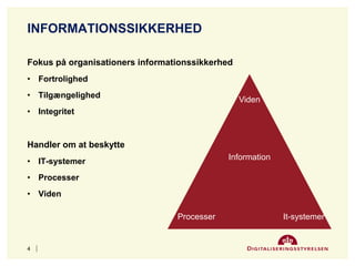 Cyber Security Conference - Informationssikkerhed og tryghed i digitalisering, v/ Kontorchef ...