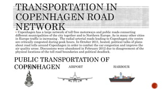 Copenhagen City, Denmark | PPTX