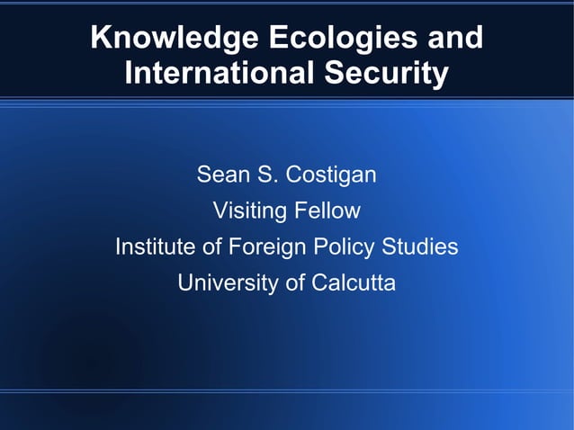 Copenhagen Presentation | PPT