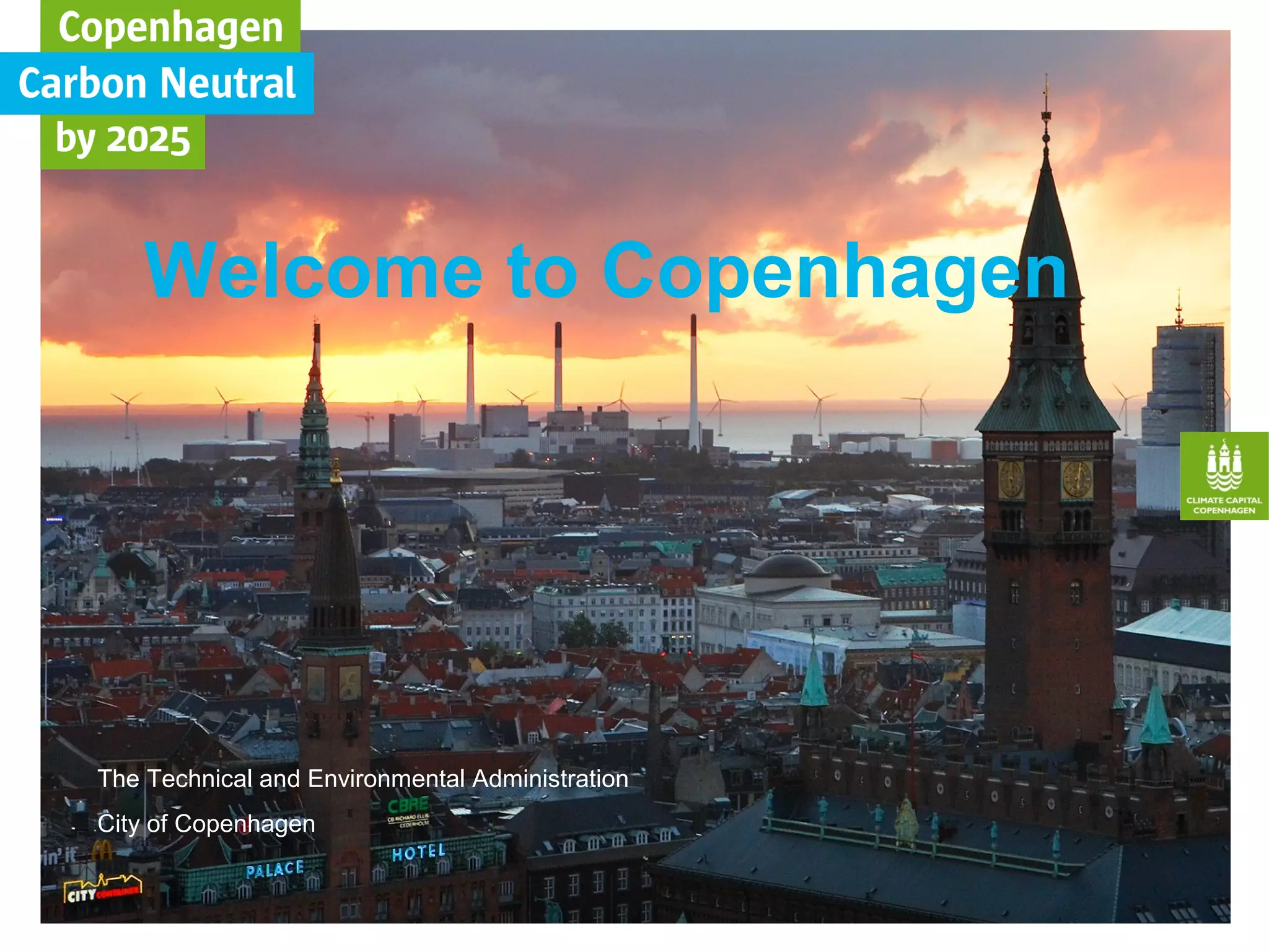 Copenhagen, sustainability 1947 2025 | PPT