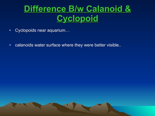 Copepod life cycle | PPT | Fish and Aquariums | Pets