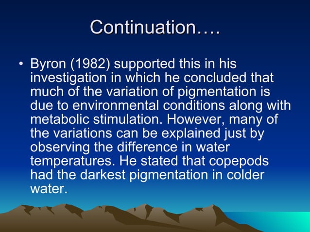 Copepod life cycle | PPT | Fish and Aquariums | Pets