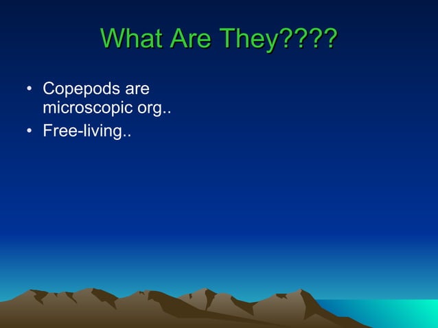 Copepod life cycle | PPT | Fish and Aquariums | Pets