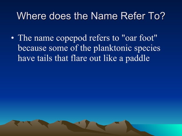 Copepod life cycle | PPT | Fish and Aquariums | Pets