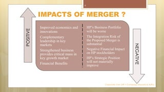 case study analysis hp and compaq | PDF