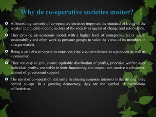 PROCESS OF COOPERATIVE FORMATION IN THE COUNTRY AND ROLE OF LEADERSHIP ...