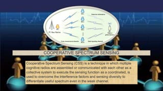 Cooperative Spectrum Sensing in Cognitive Radio | PPT