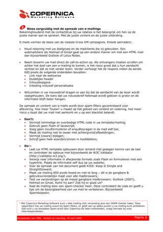 Copernica Dialoog | PDF