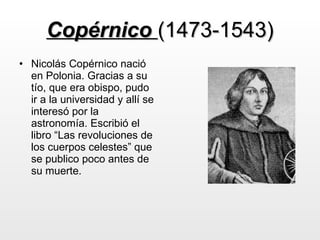 Copernico Y Galileo | PPS