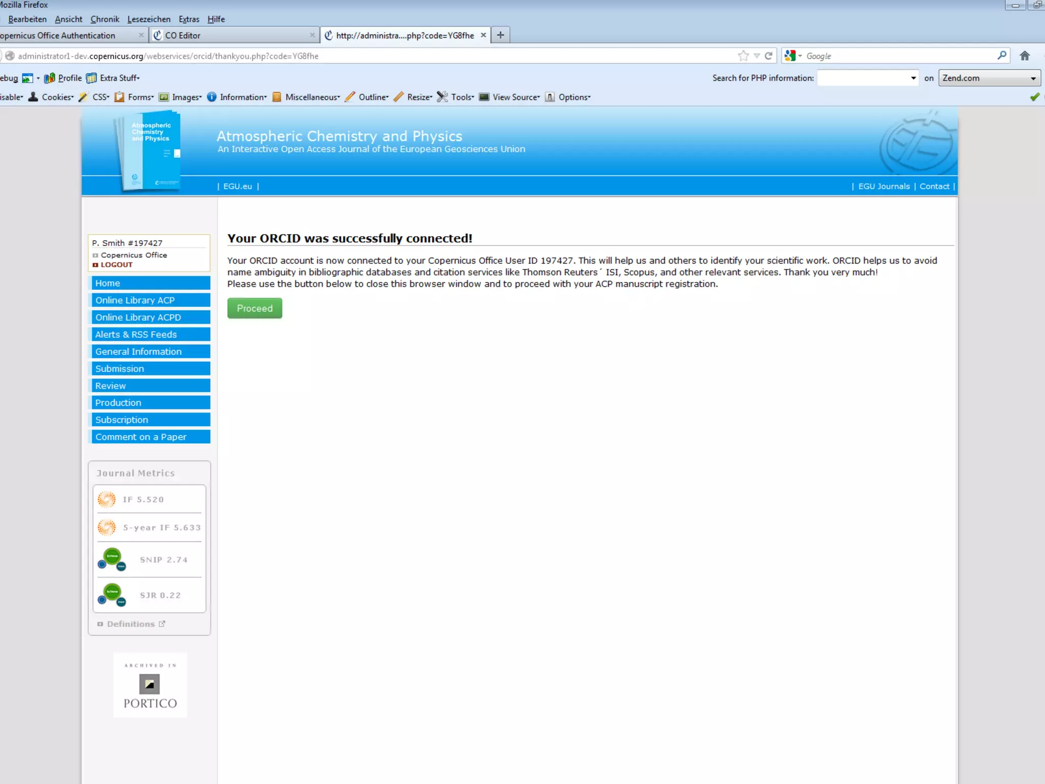Copernicus orcid implementation | PPT | Free Download