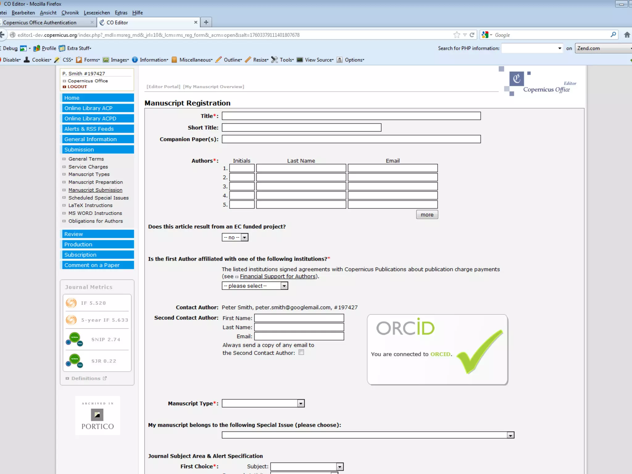 Copernicus orcid implementation | PPT | Free Download