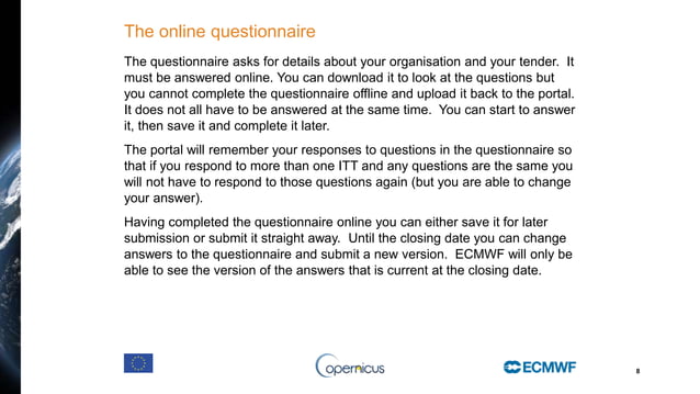 ECMWF Copernicus Procurement Process | PDF | Educational Assessment | Education