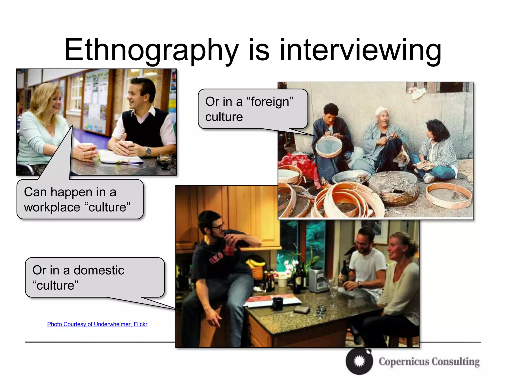 How ethnography helps product design | PPT