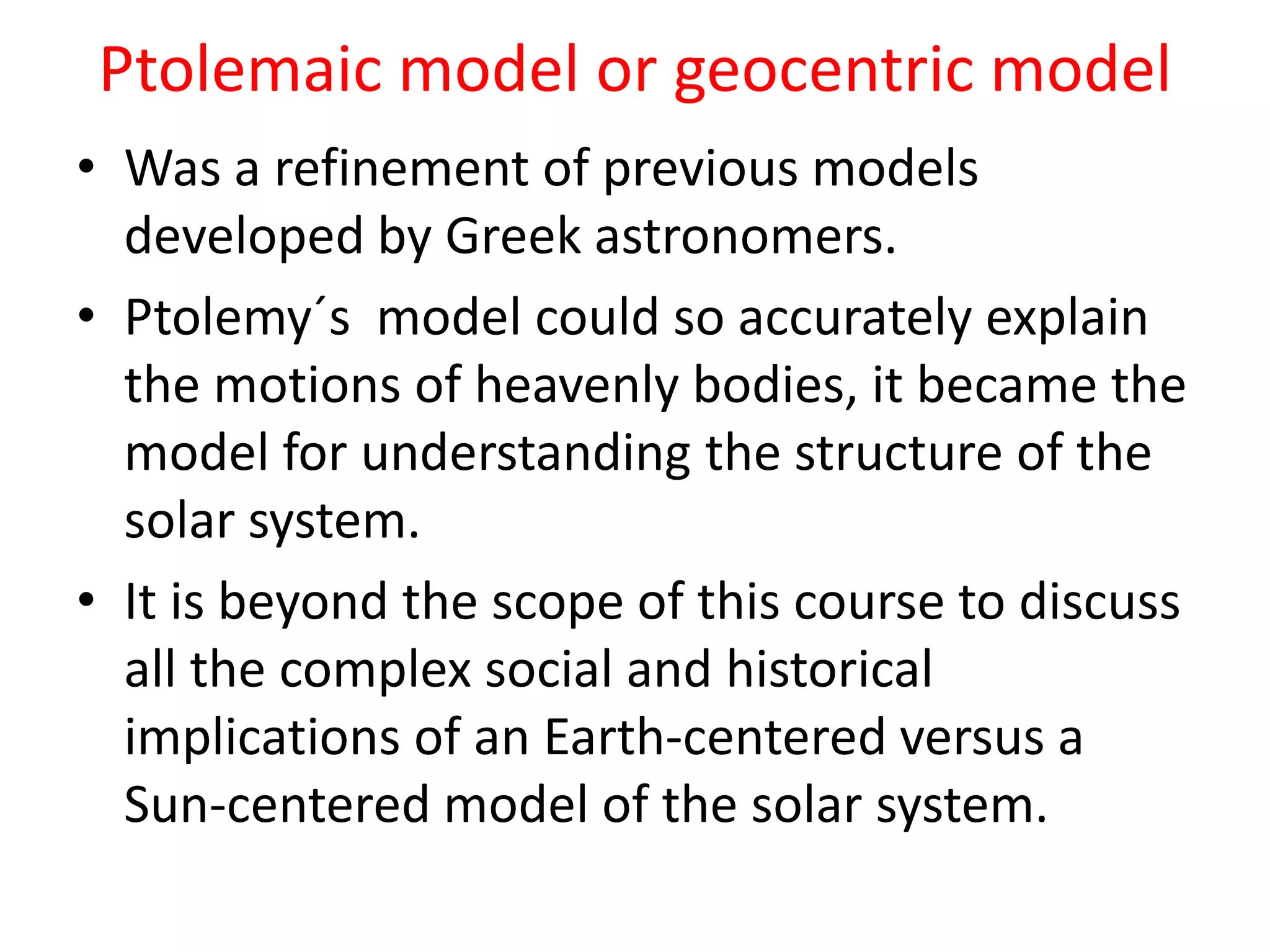 Copernicus theory | PPTX