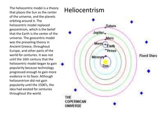 Copernicus theory | PPTX