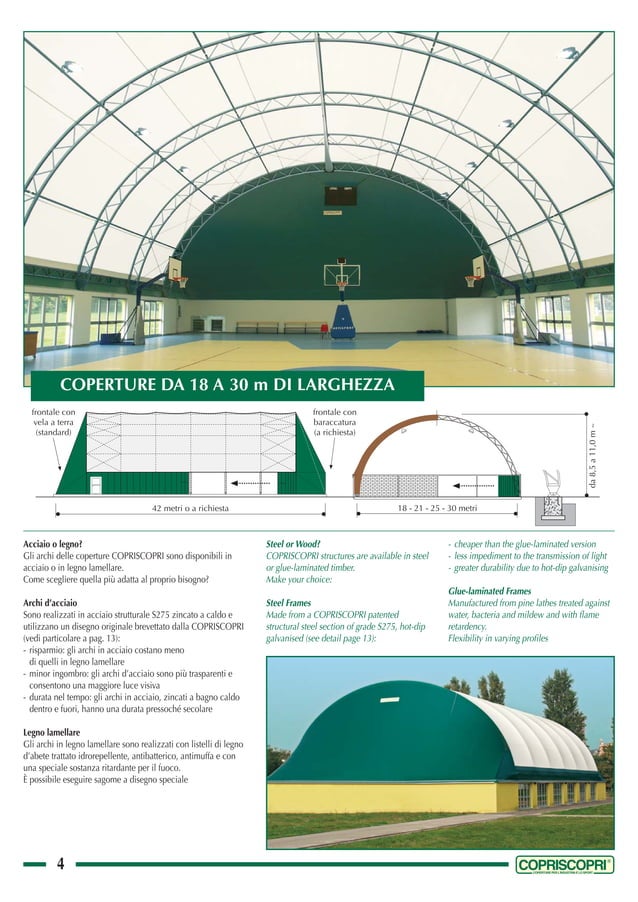 Coperture copri scopri | PDF | Remodeling & Construction | Home & Garden