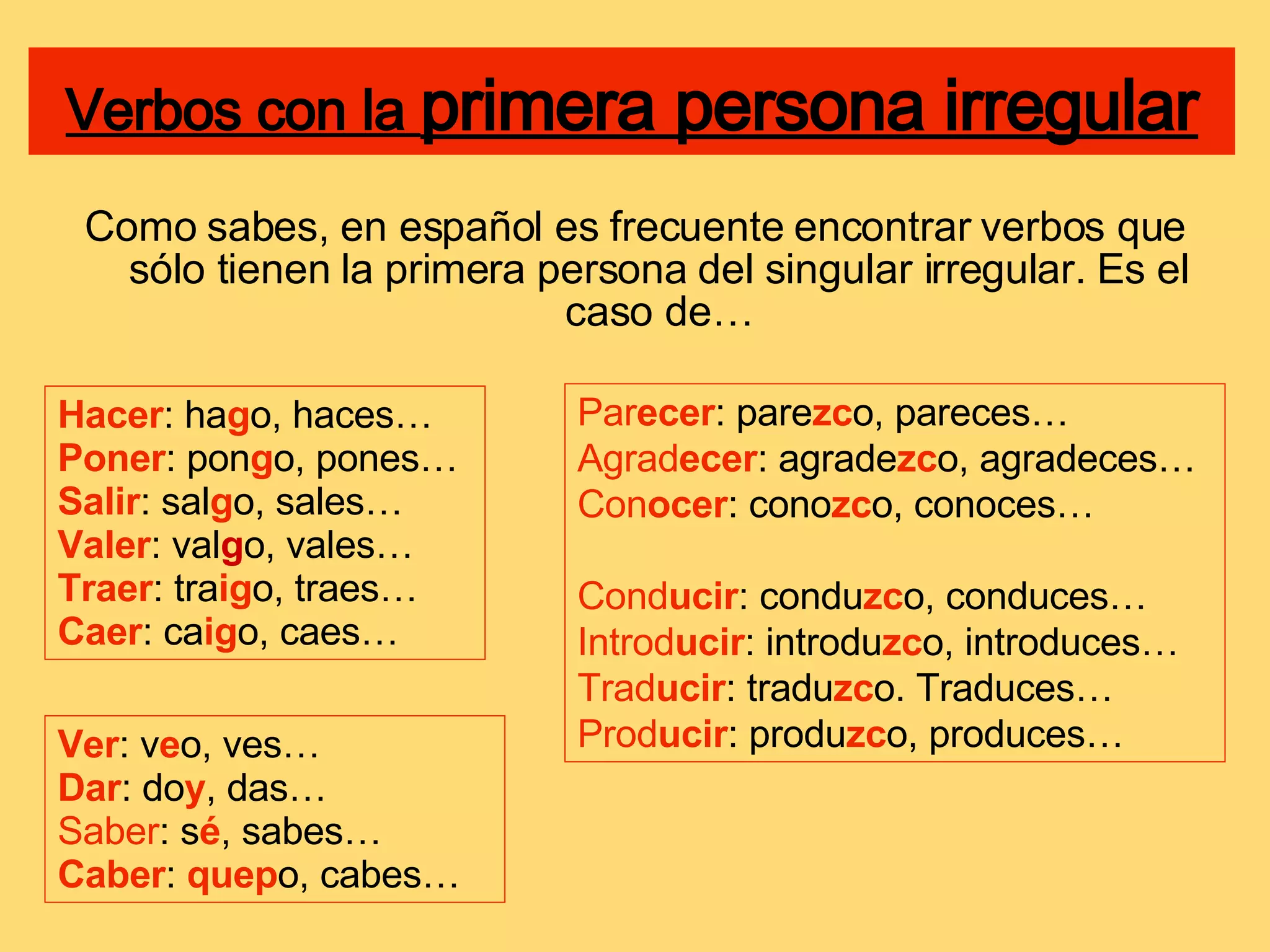 Presente De Indicativo | PPT