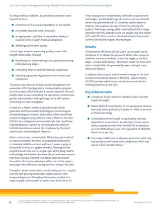 Copia de case guri dam_venezuela (1) | PDF | Civil Engineering Industry ...