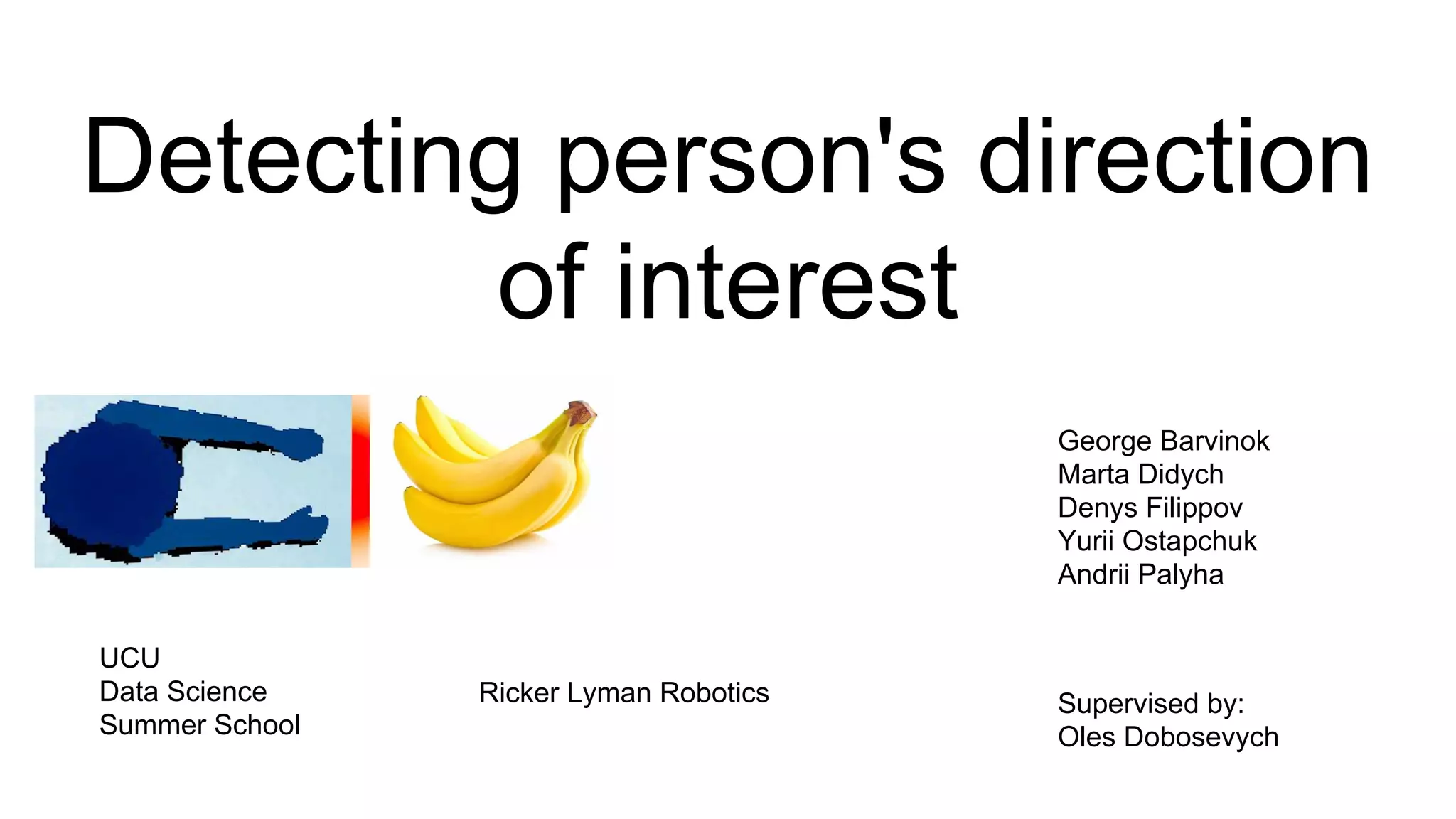 Detecting person s direction of interest (1) | PDF