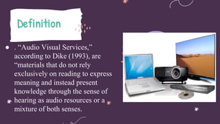 Audio-Visual Materials | PPTX