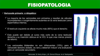 DOPPLER TESTICULAR :EVALUACION DE VARICOCELE | PPTX