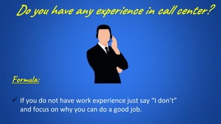 Taller de ingles para call center "La entrevista" | PPTX