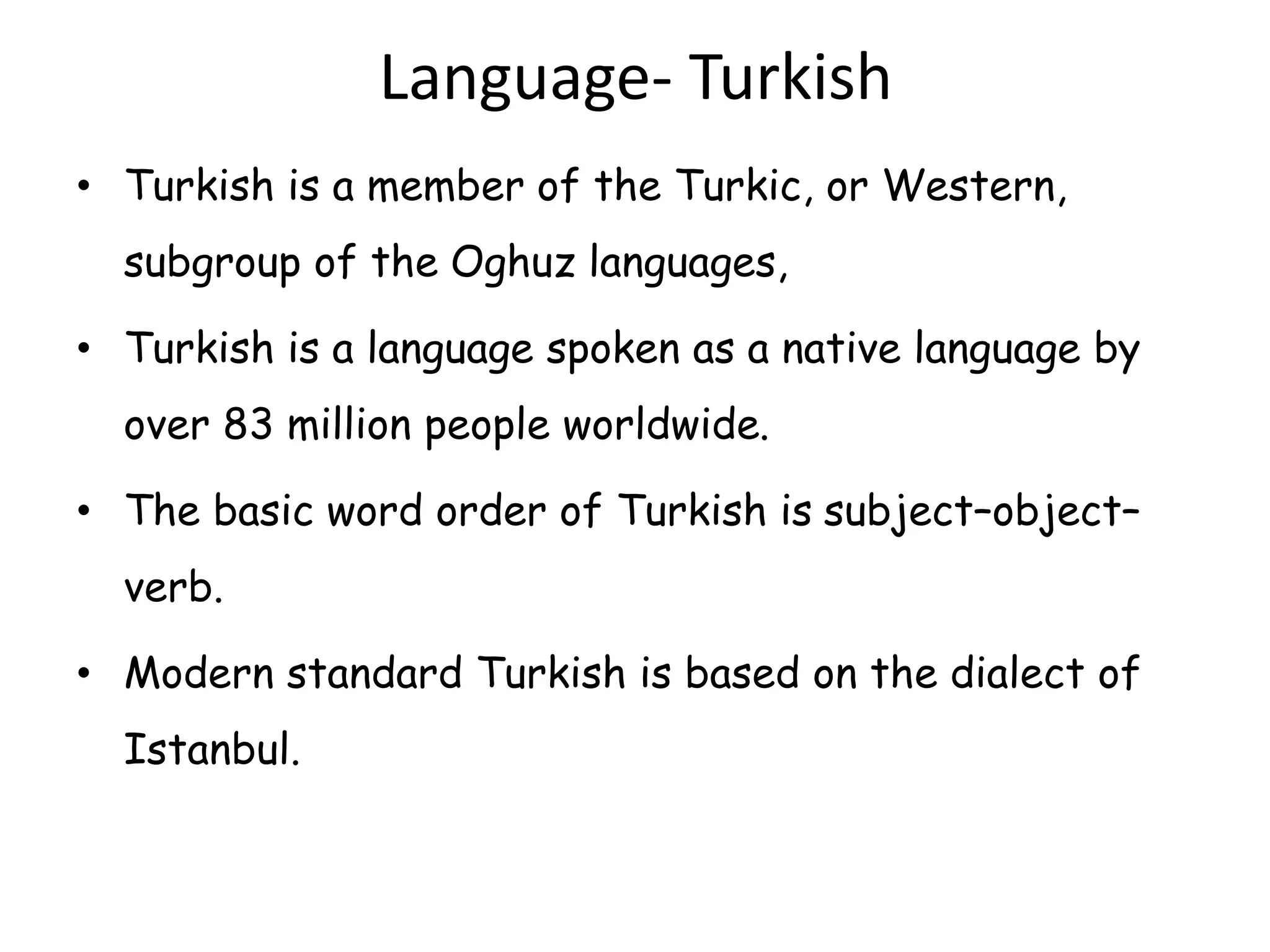 Turkey presentation II | PPTX