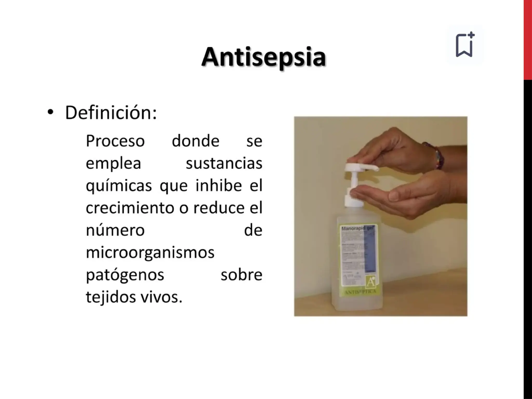 Asepsia antisepsia cicatrización de heridas | PPTX