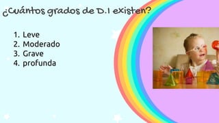 Clasificaciones, grados y niveles de la D.I | PPTX