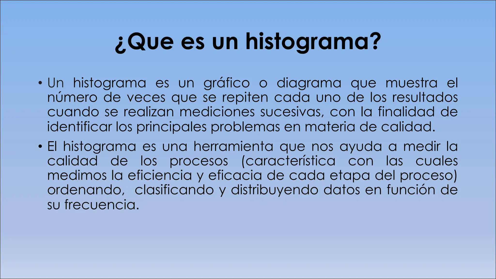 Qué es un Histograma estadístico teoria y problema | PPT