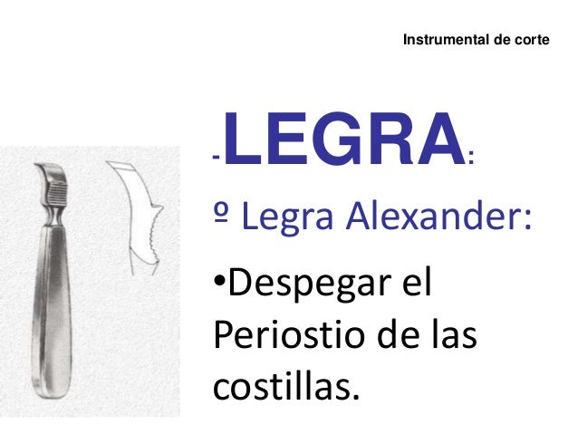 INSTRUMENTOS QUIRURGICO