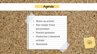 Past simple tense | PPTX