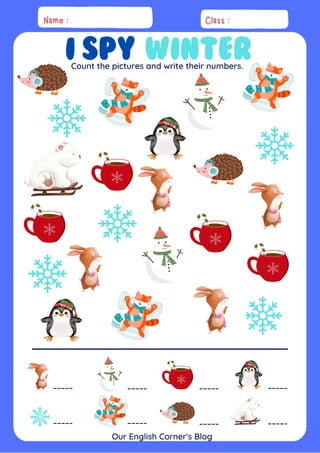 Winter I spy | PDF