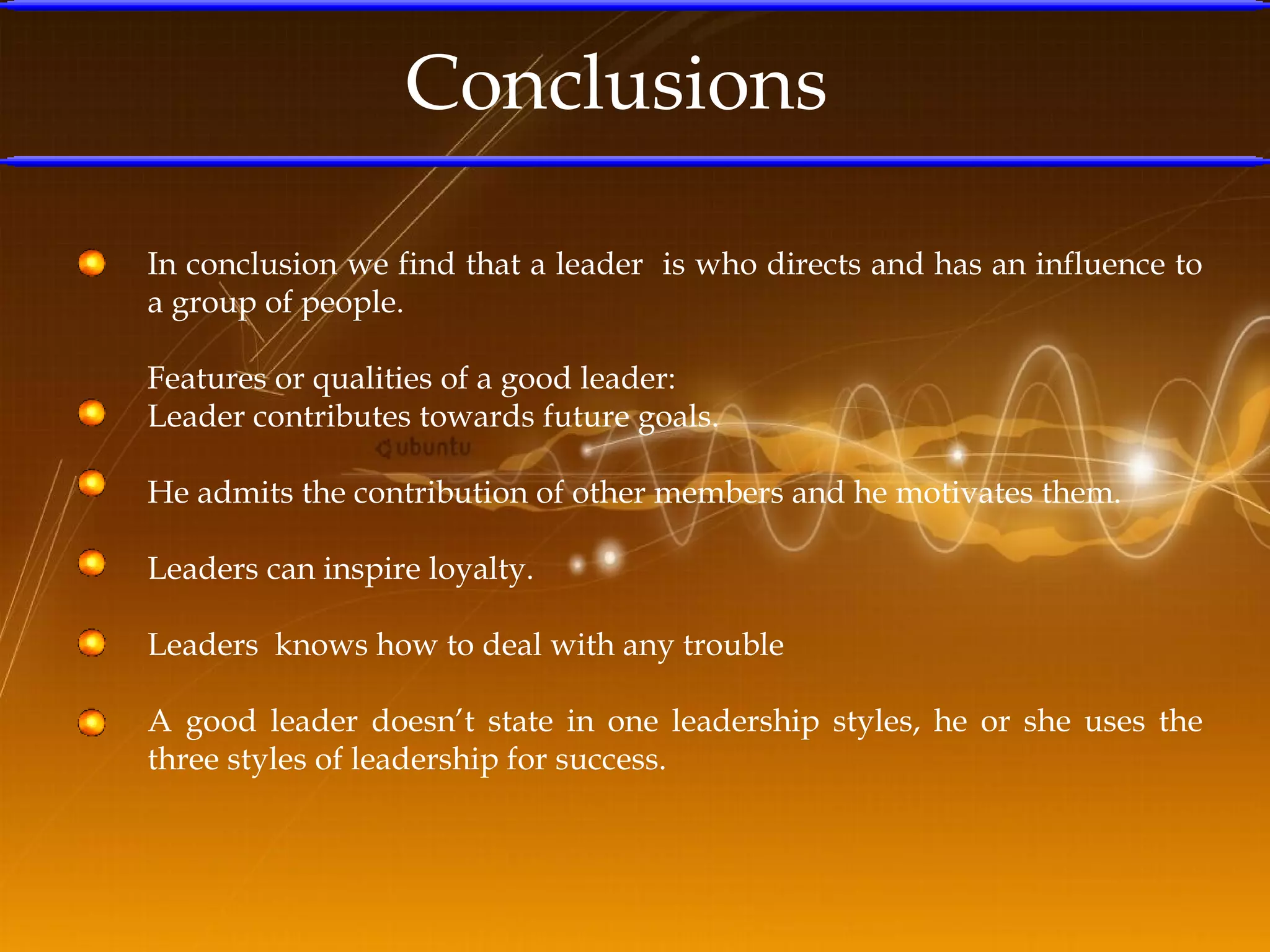 Leadership | PPT
