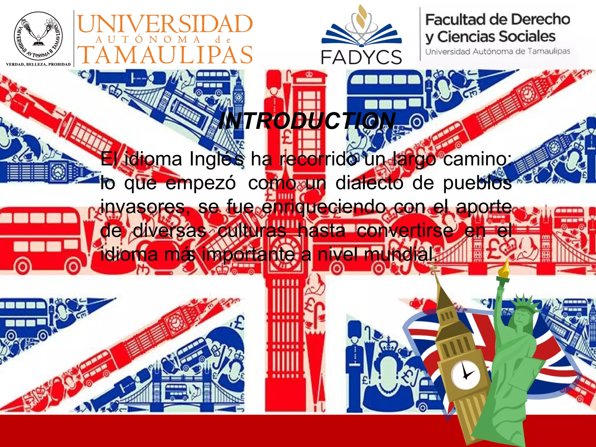 literatura britanica- Historia del Ingles | PPT