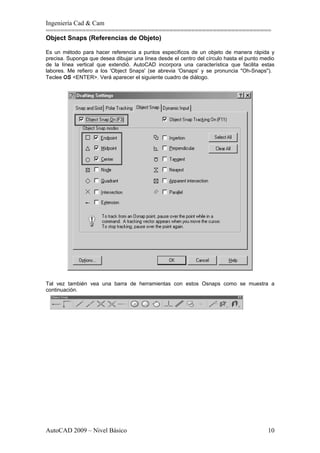 Copia de manual de autocad nivel i | DOC