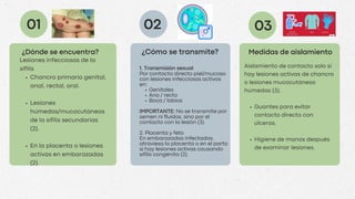 Microbiología Sifilis caracteristicas del sifilis | PDF