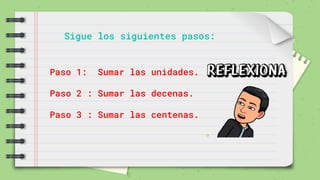 Sumas con Centenas | PDF