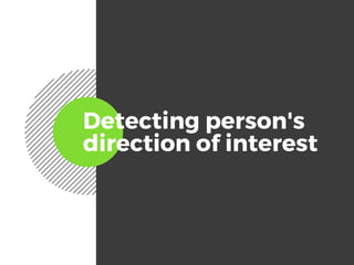 Detecting person's direction of interest 01 | PDF