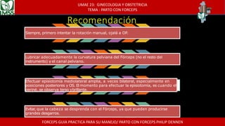 parto con forceps | PPTX