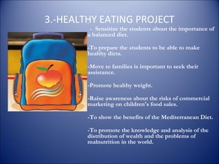 Healthy eating projects | PPT