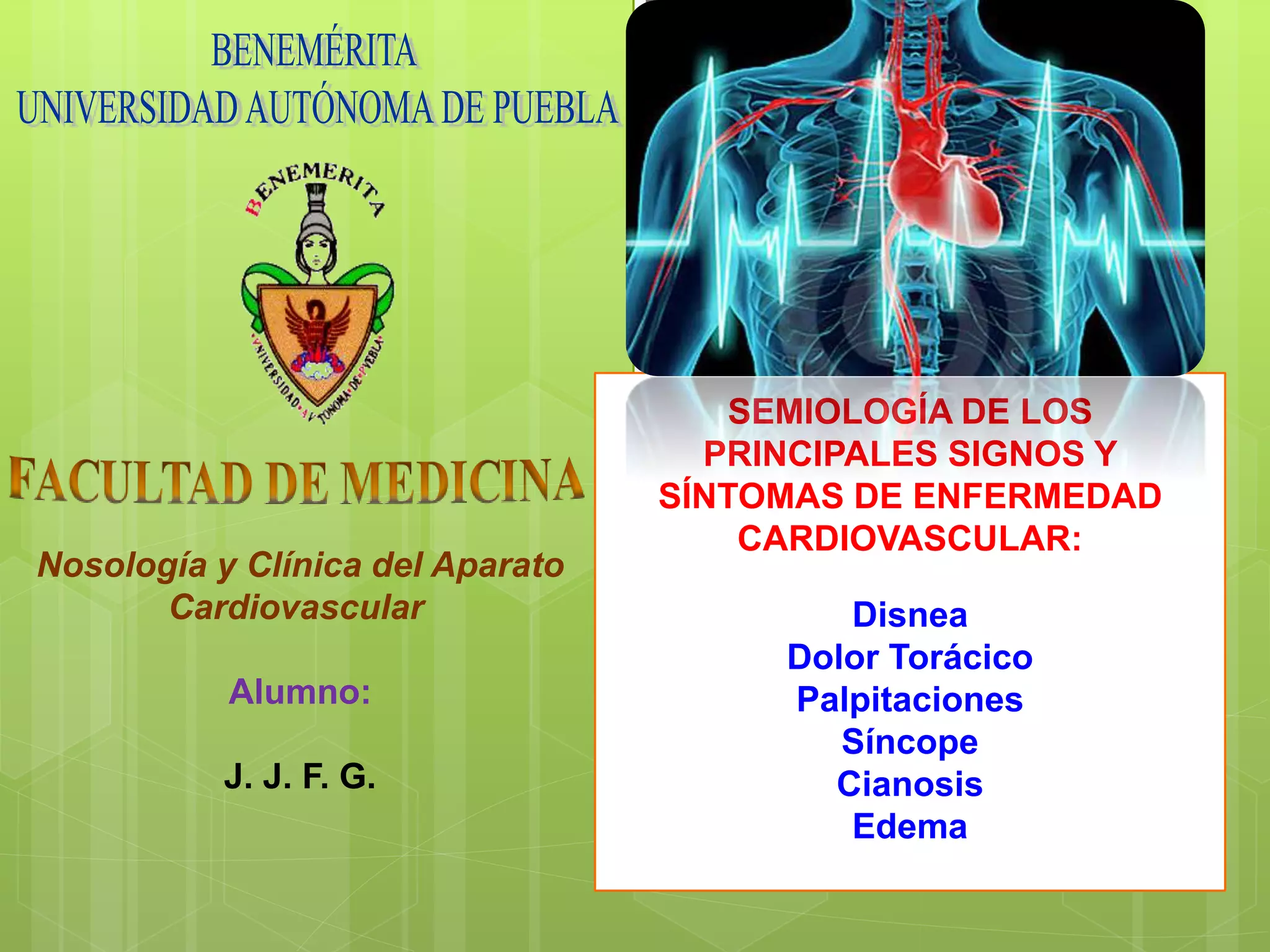 SEMIOLOGÍA DE LOS PRINCIPALES SIGNOS Y SÍNTOMAS DE ENFERMEDAD ...