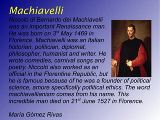 Copia de renaissance people | ODP