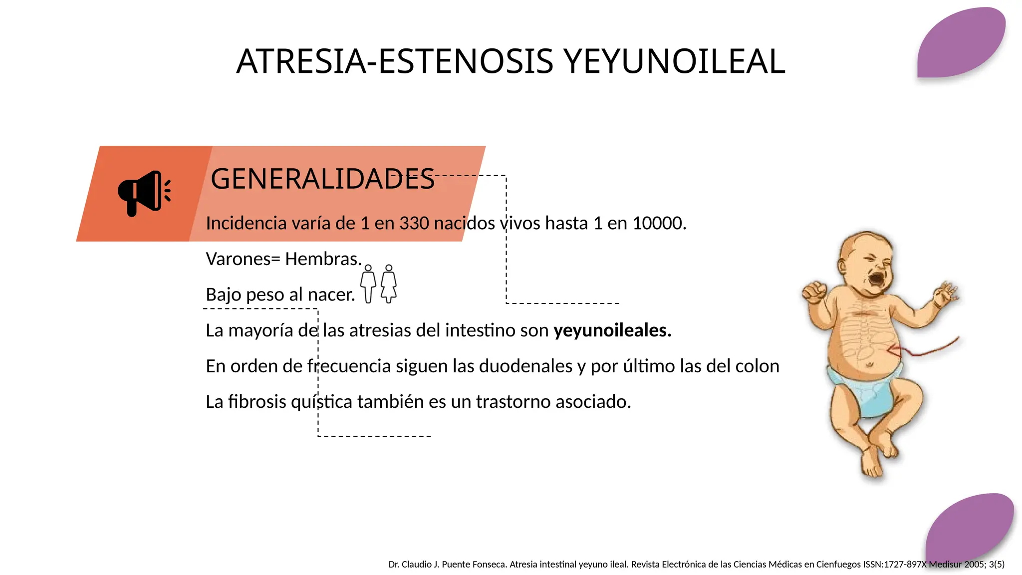 ATRESIA intestinal patología de paciente | PPTX