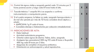 SEPSIS OBSTETRICA Y CLAVE AMARILLA - PATOLOGIA OBSTETRICA | PDF