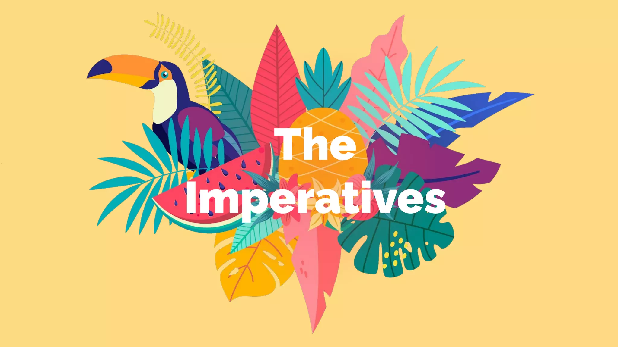 Imperatives PPT imperatives-ppt