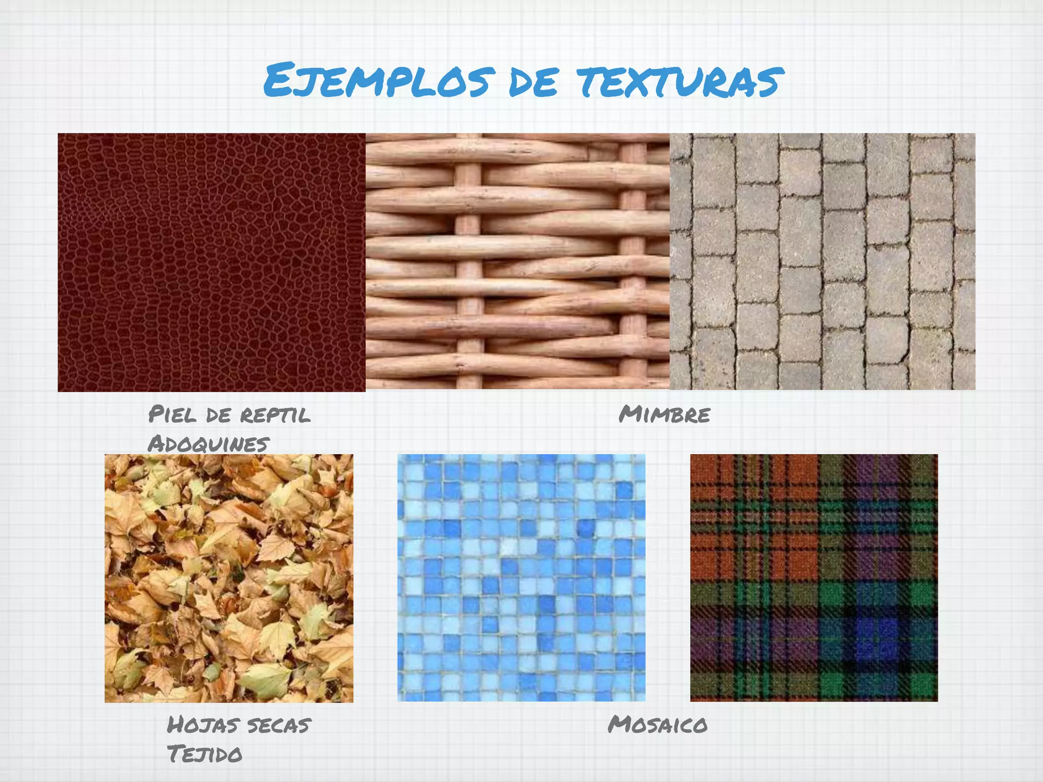 ud4 texturas | PPTX
